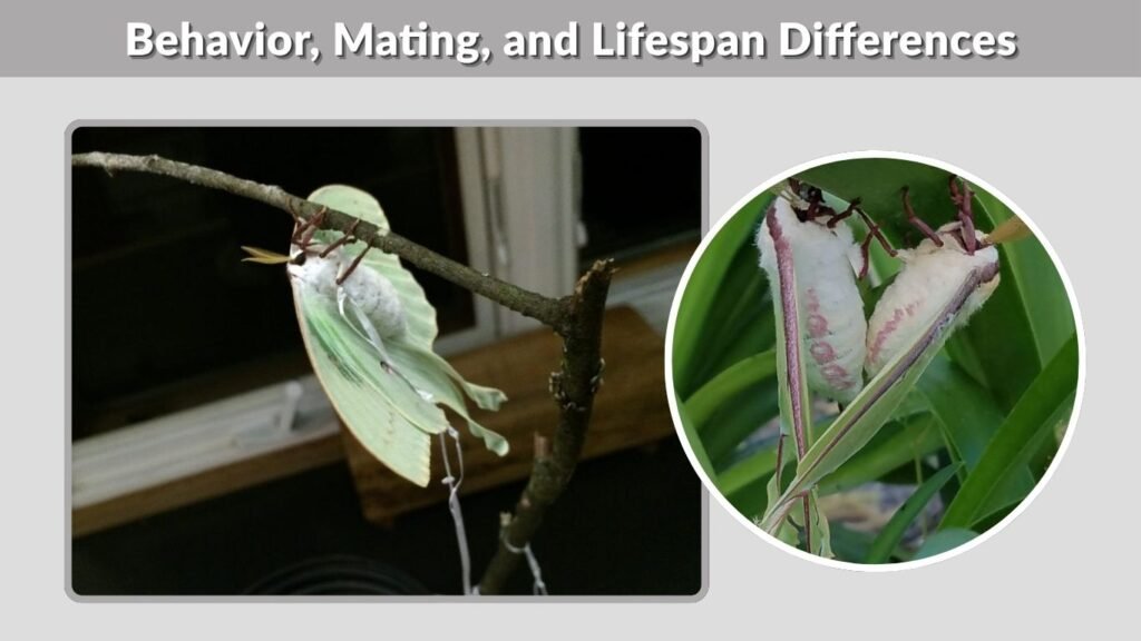 Female Luna Moth vs Male: Key Differences Between Them